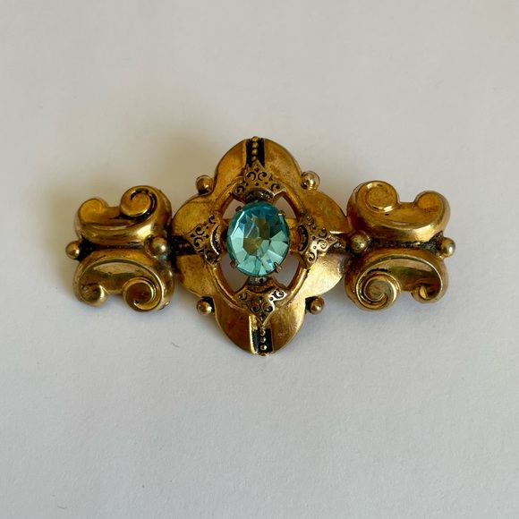 Boucher | Jewelry | Vintage Art Deco 8k Gold Plated Boucher Peacock ...